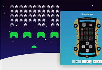 Learn - coding - ams maker board simulator - 52 Chapters